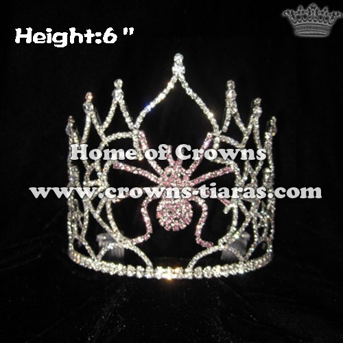 6inch Wholesale Pageant Spider Crystal Crowns - China 6inch Wholesale ...