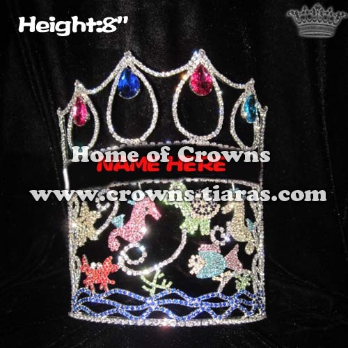 Tortoise And Crab Sea Animal Crystal Crowns, China Tortoise And Crab ...